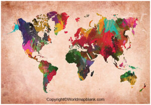 Free Printable World Map Poster for Kids [PDF]
