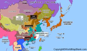 World Map 1930 | Political Map of World 1930 – World Map Blank